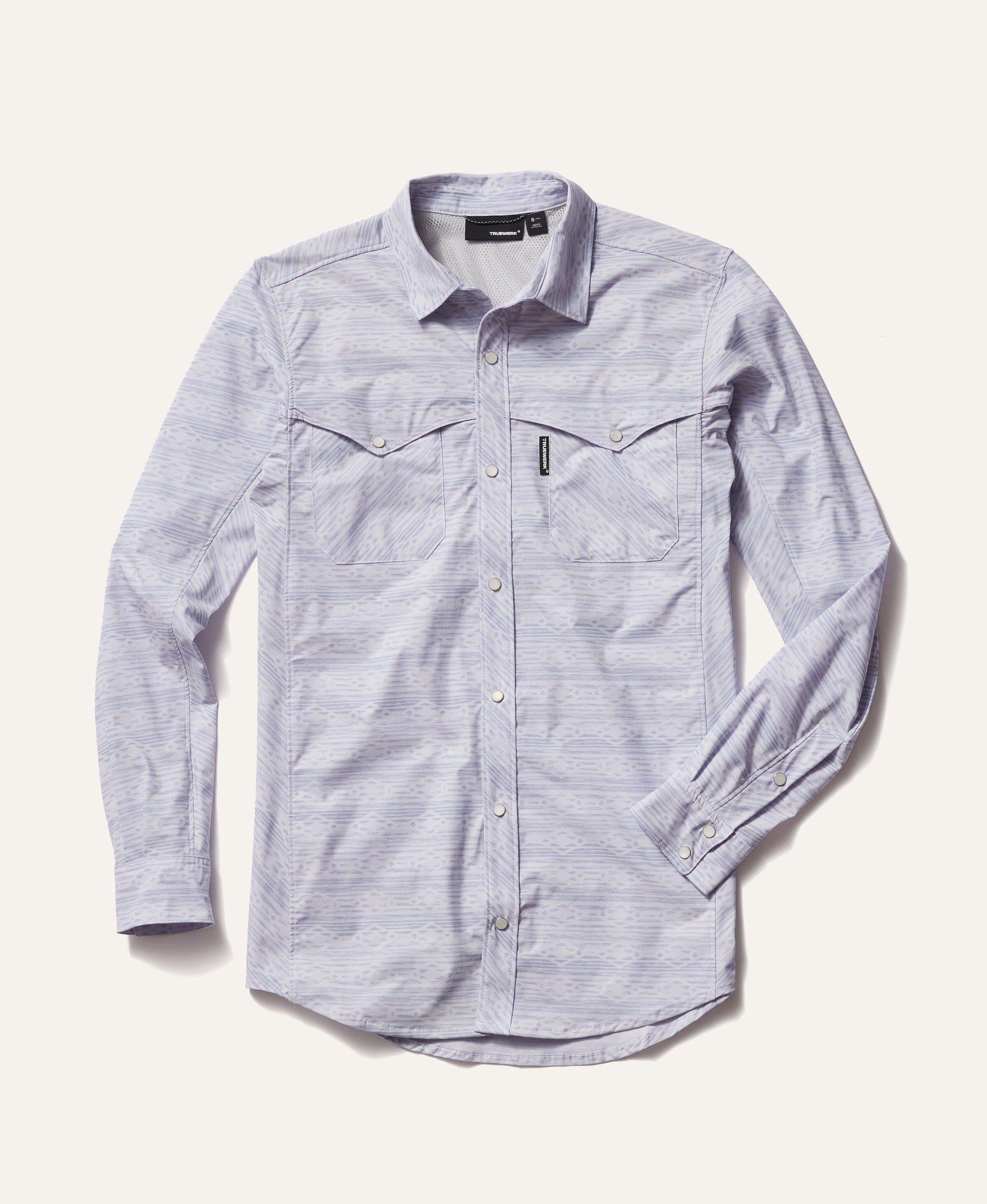 Long Sleeve Men's UV Protection Shirt: Cloud | Truewerk