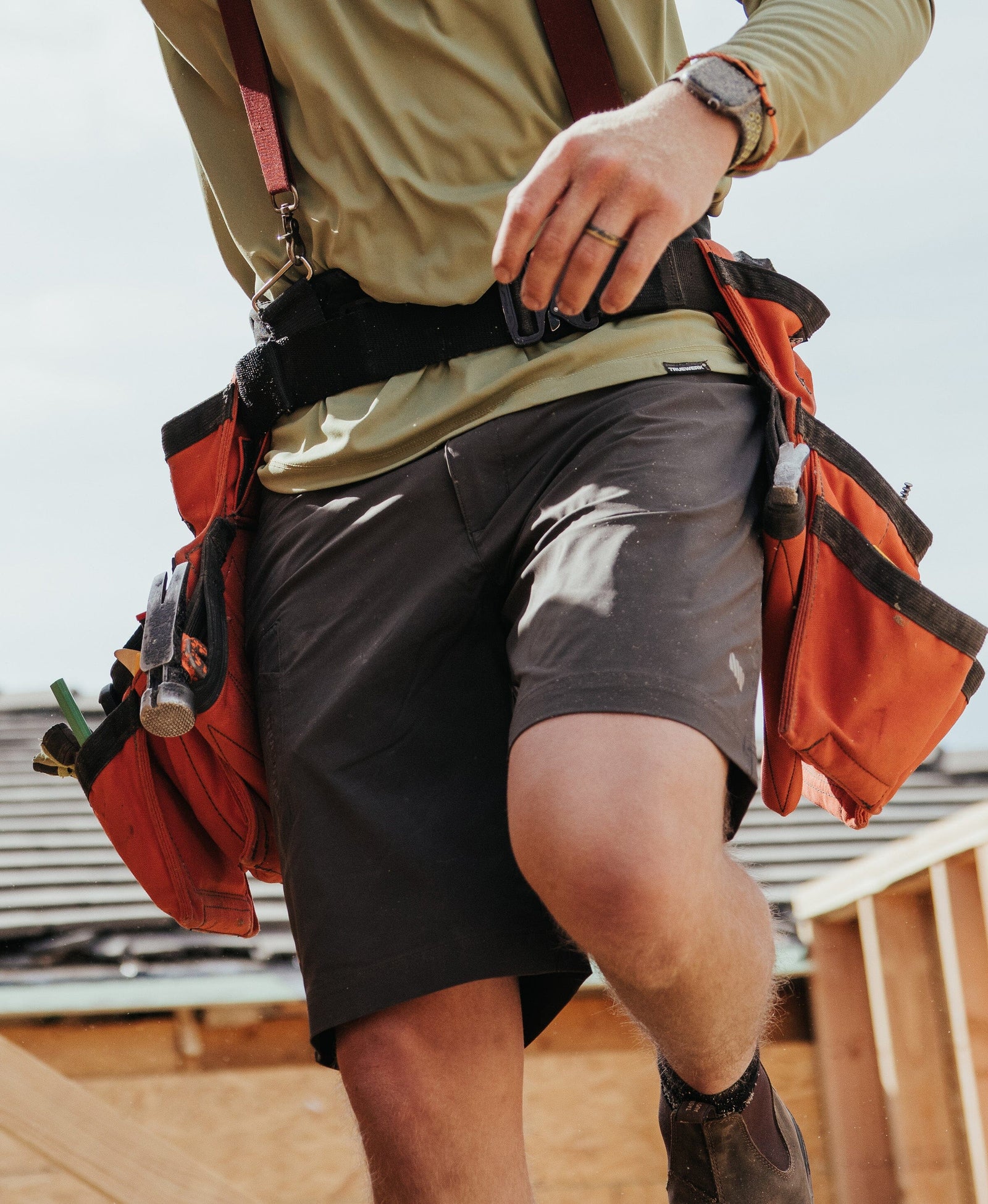 Stretch Work Shorts | Summer | Men’s Cloud Shorts | Truewerk